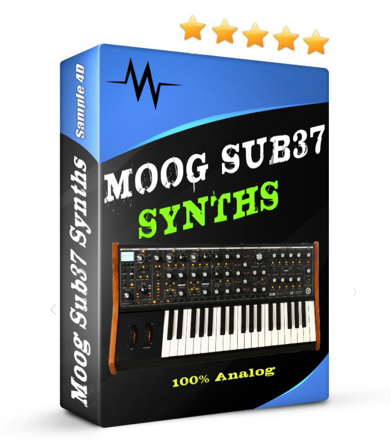 Moog Subsequent 37 Synths Kit Pack - HQ Royalty-Free Samples