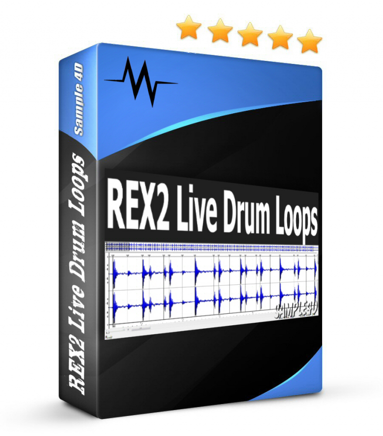 REX2 Live Drum Loops Kit Pack - HQ Royalty-Free Samples